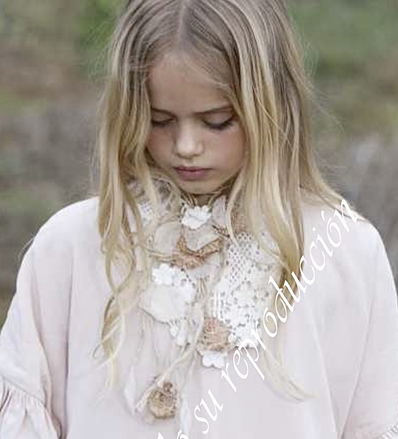 Pechera BELLA BIMBA/POUPEES Beige y Tostado | Mariposas Kids